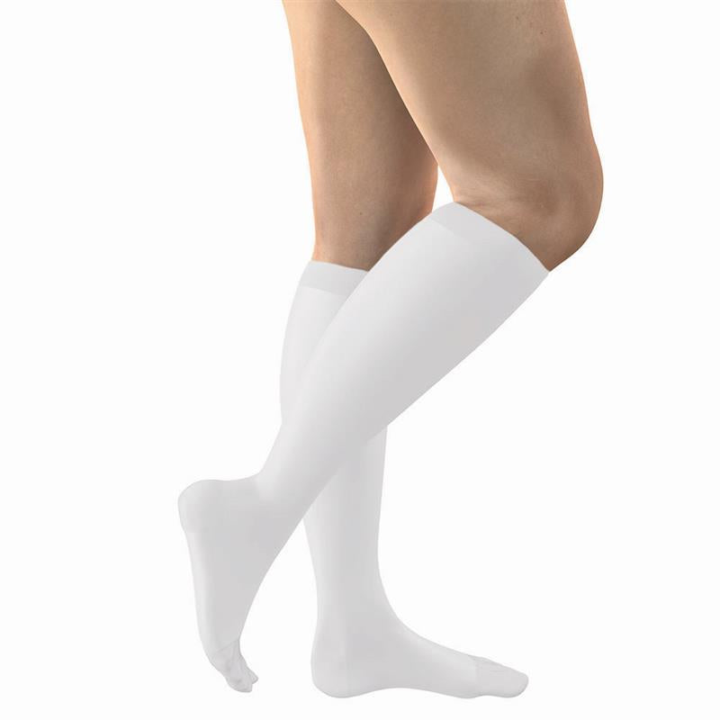 FITLEGS® 2 Compression Socks (White) - Below Knee | Buy Now